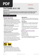 Shell Omala S2 G 220 Datasheet | PDF | Gear | Building Engineering