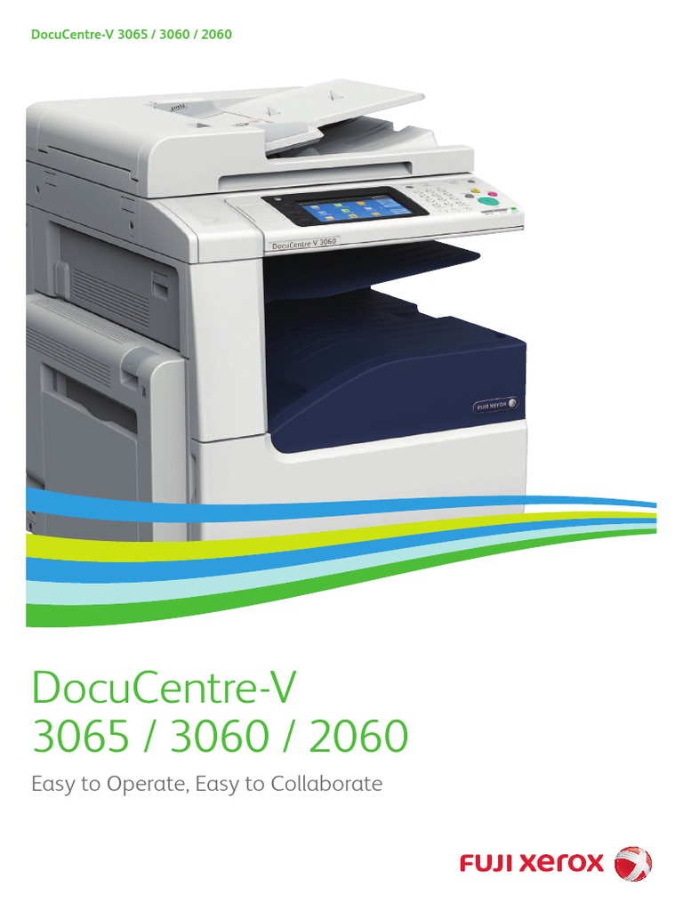 Spec Xerox DocuCenter V 3060 | PDF | Ios | Image Scanner