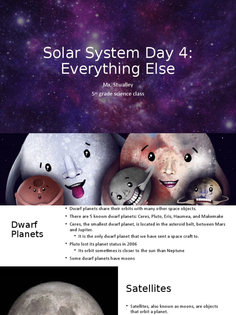 Solar System Day 4: Everything Else: Mx. Stwalley 5 Grade Science Class ...