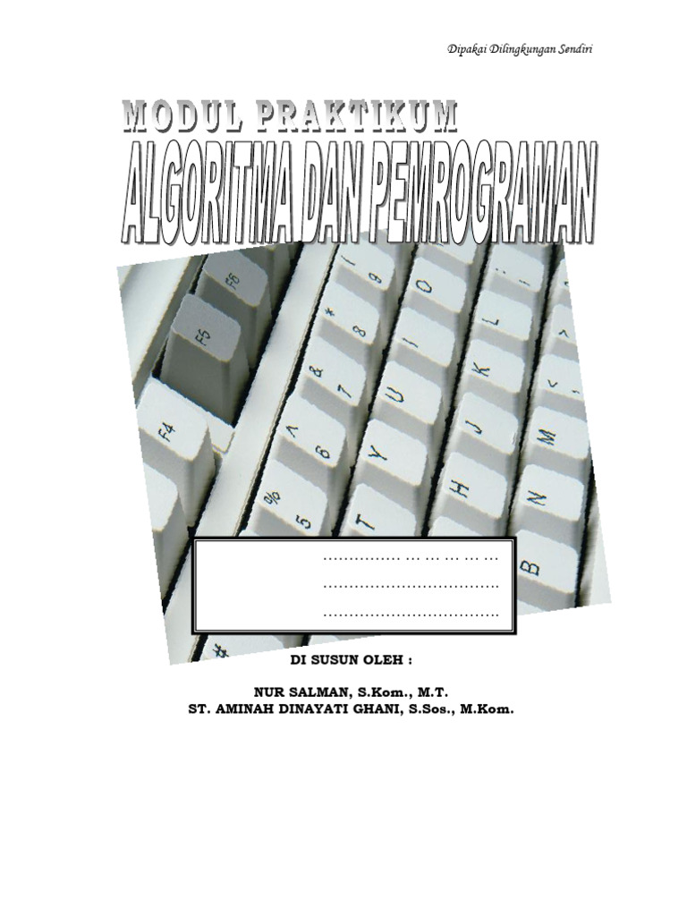 Modul Algoritma & Pemrograman | PDF