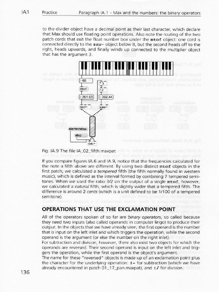 N T U R He I: Operations That Use The Exclamation Point | PDF ...