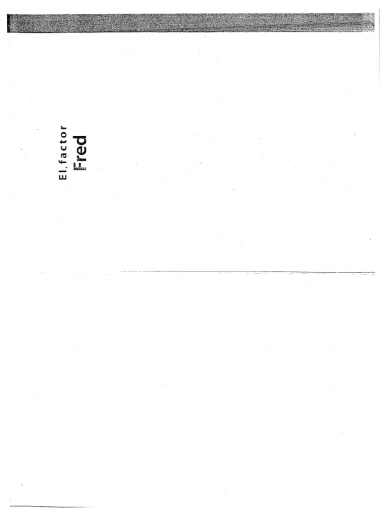 El Factor Fred PDF | PDF