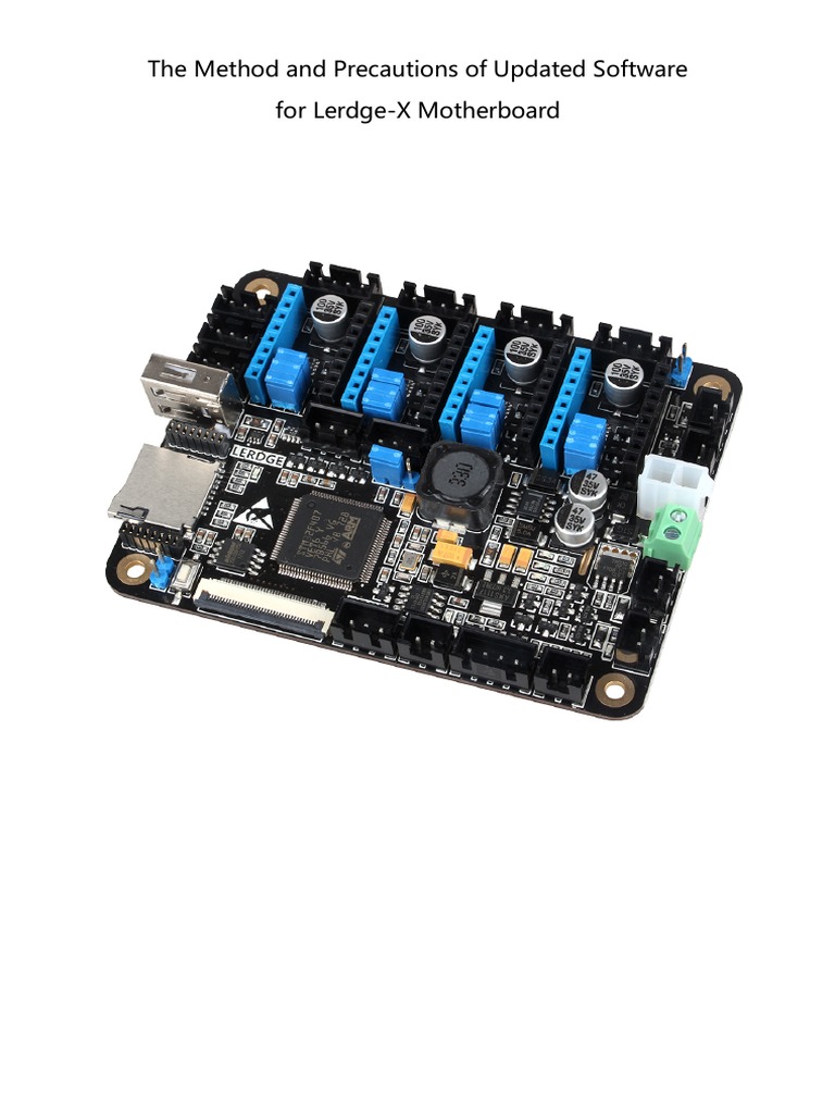 Lerdge-X Firmware Update Guide | PDF | Computer File | Directory ...