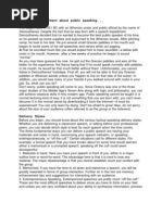 Public Speaking Script | Friendship | Intelligence