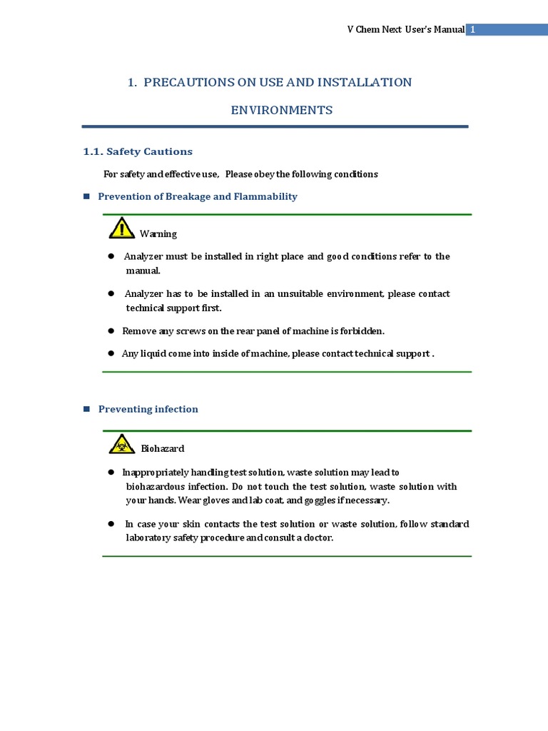 V Chem Next User's Manual | Download Free PDF | Printer (Computing ...