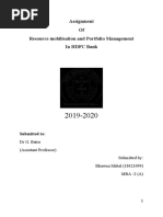 HDFC Bank - Organisation Structure & Functional Departments | PDF ...