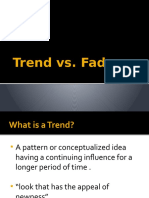 Lesson 1 Trends Vs Fads | PDF