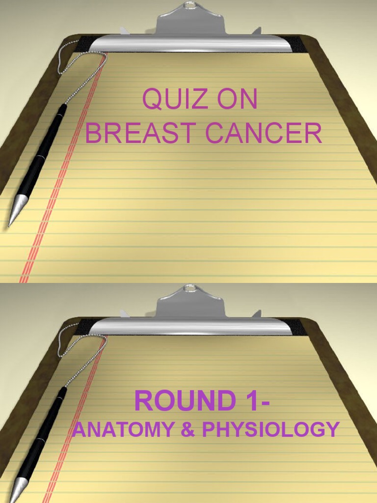 Quiz New | PDF | Breast Cancer | Menstrual Cycle