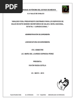Matriz FODA (Maxi-Mini) | PDF