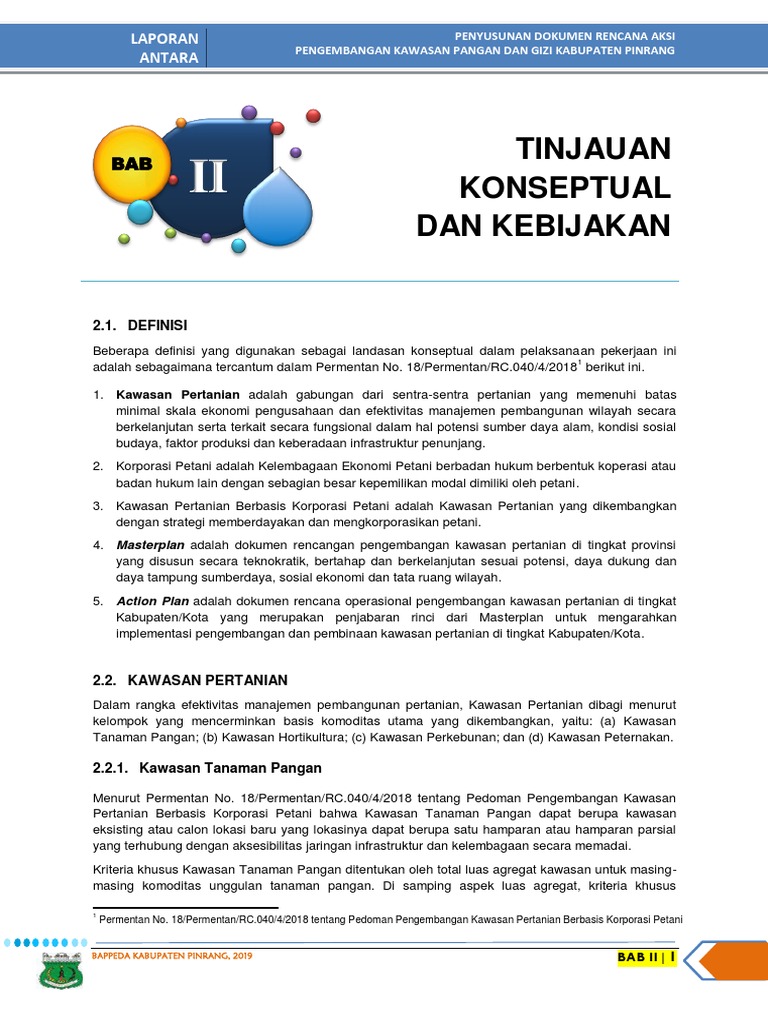 Bab II TINJAUAN KEBIJAKAN | PDF