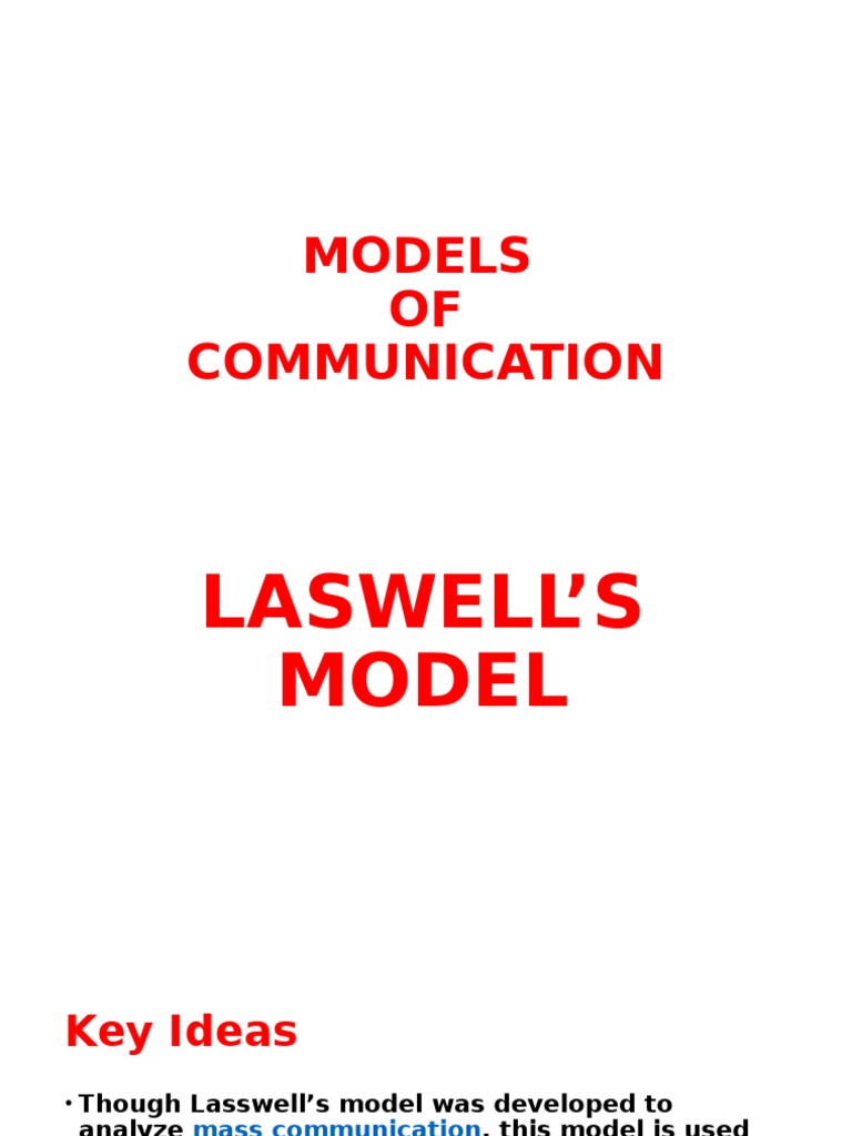 Models of Communication | PDF | Communication | Epistemology