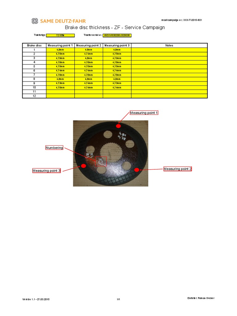 S-Matic - Brake Measurement - en - V1.1 | PDF
