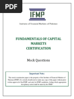 Imc Unit 1 Mock Exam 1 v22 | PDF | Capital Gain | Taxes