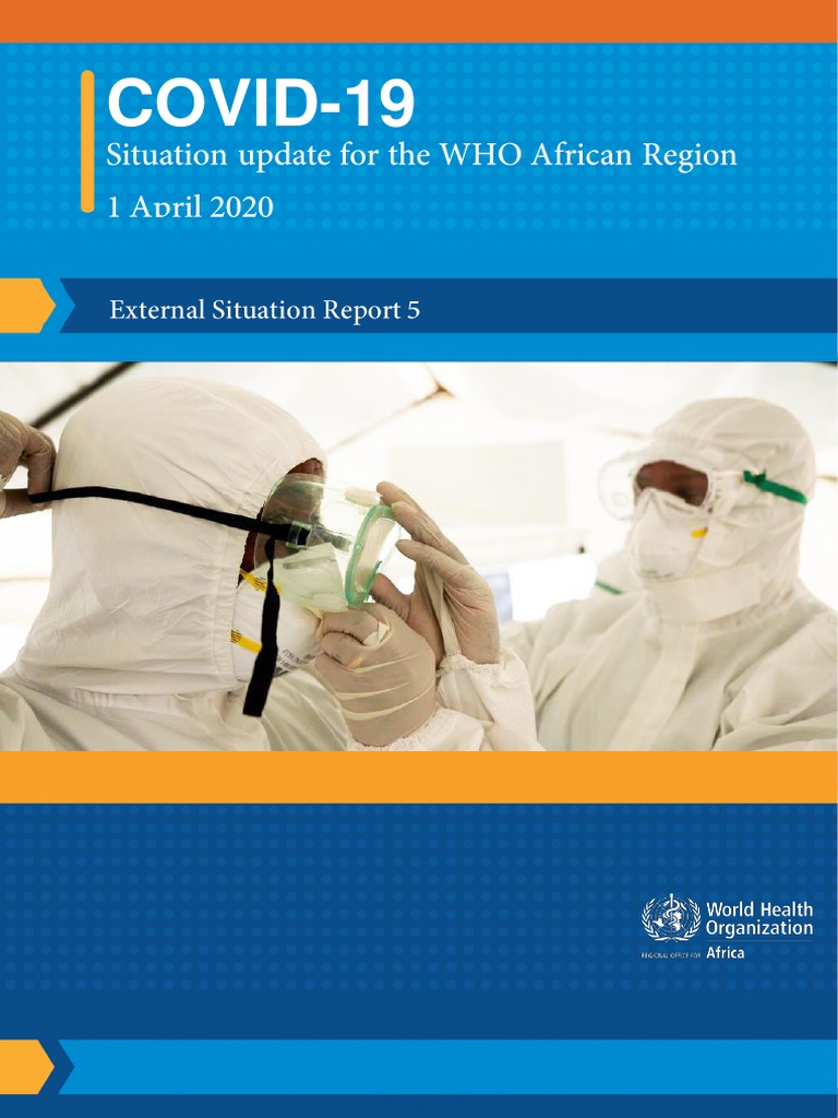 SITREP COVID-19 WHOAFRO 20200401-Eng PDF | PDF | World Health ...