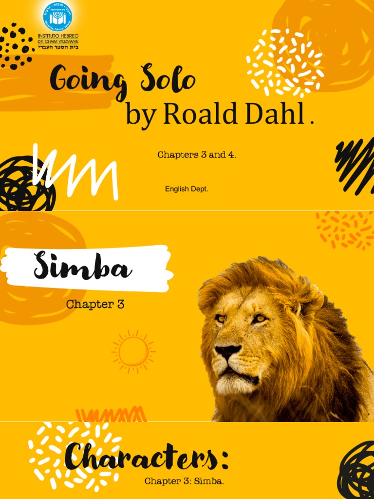 Going Solo Chapters 3 and 4 PDF | PDF | Mystery, Thriller & Crime Fiction