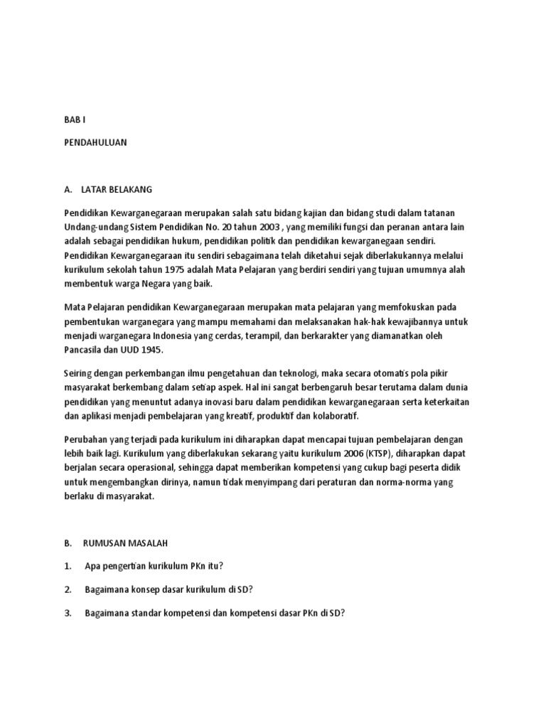 Pengembangan Pemb. PKN | PDF