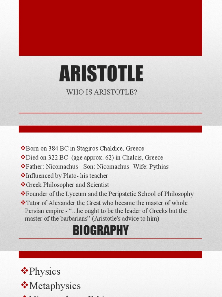 TELOS Final | PDF | Aristotle | Metaphysics