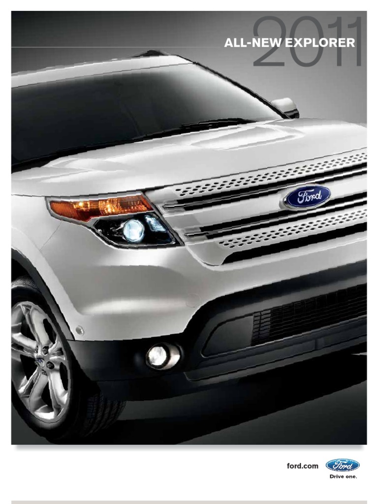 2011 FORD EXPLORER Brochure | PDF