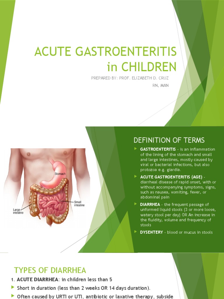 Pediatric Acute Gastroenteritis Overview | PDF | Diarrhea | Diseases ...