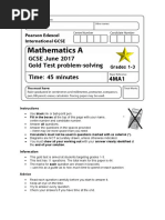 Edexcel GCSE Maths: Money Problems Guide | PDF