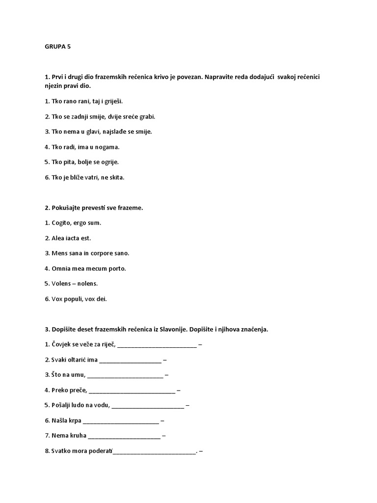 Frazemi | PDF
