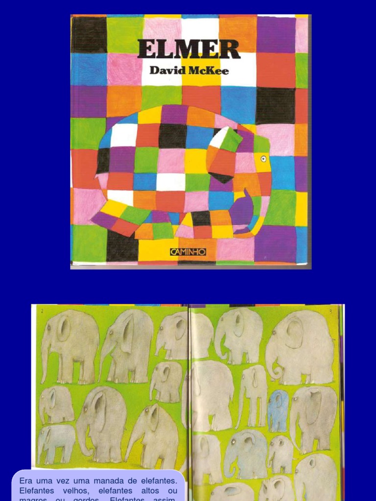 Elmer PDF | Download grátis PDF | Elefante | Cor