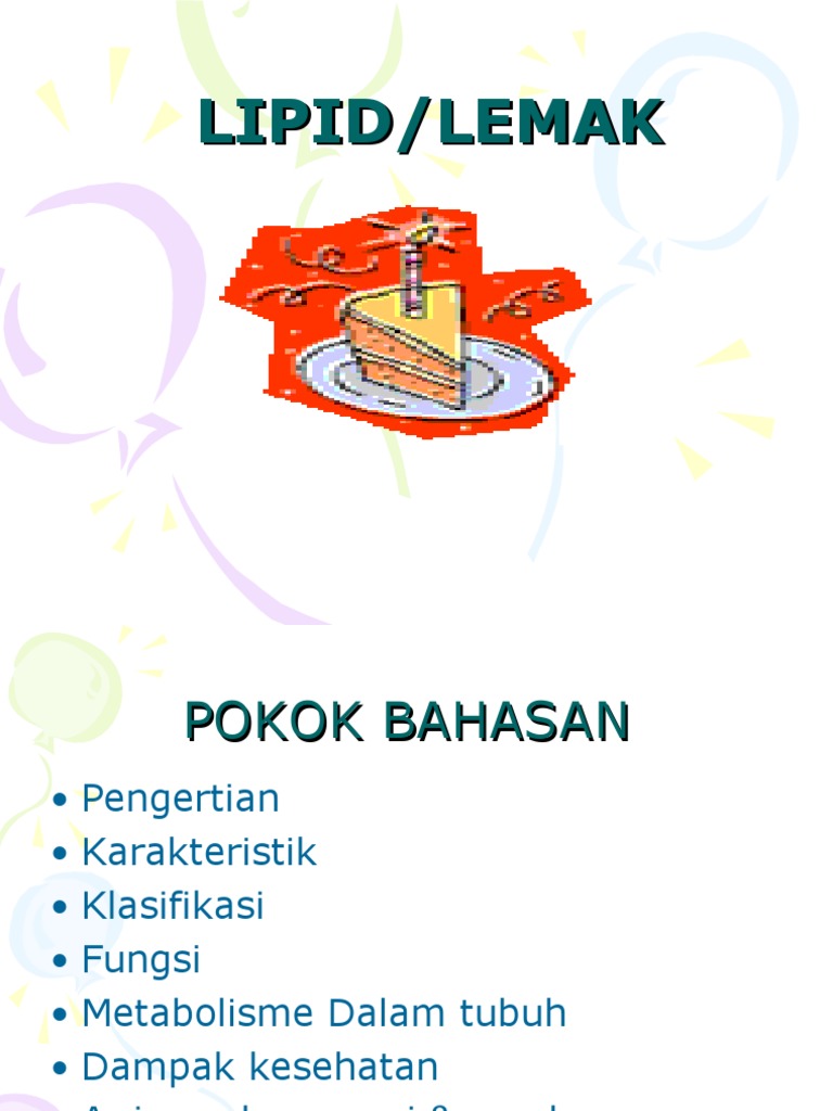 Lipid | PDF | Kesehatan Holistik