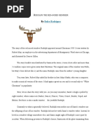 Rudolph The Red Nosed Reindeer - Script | PDF