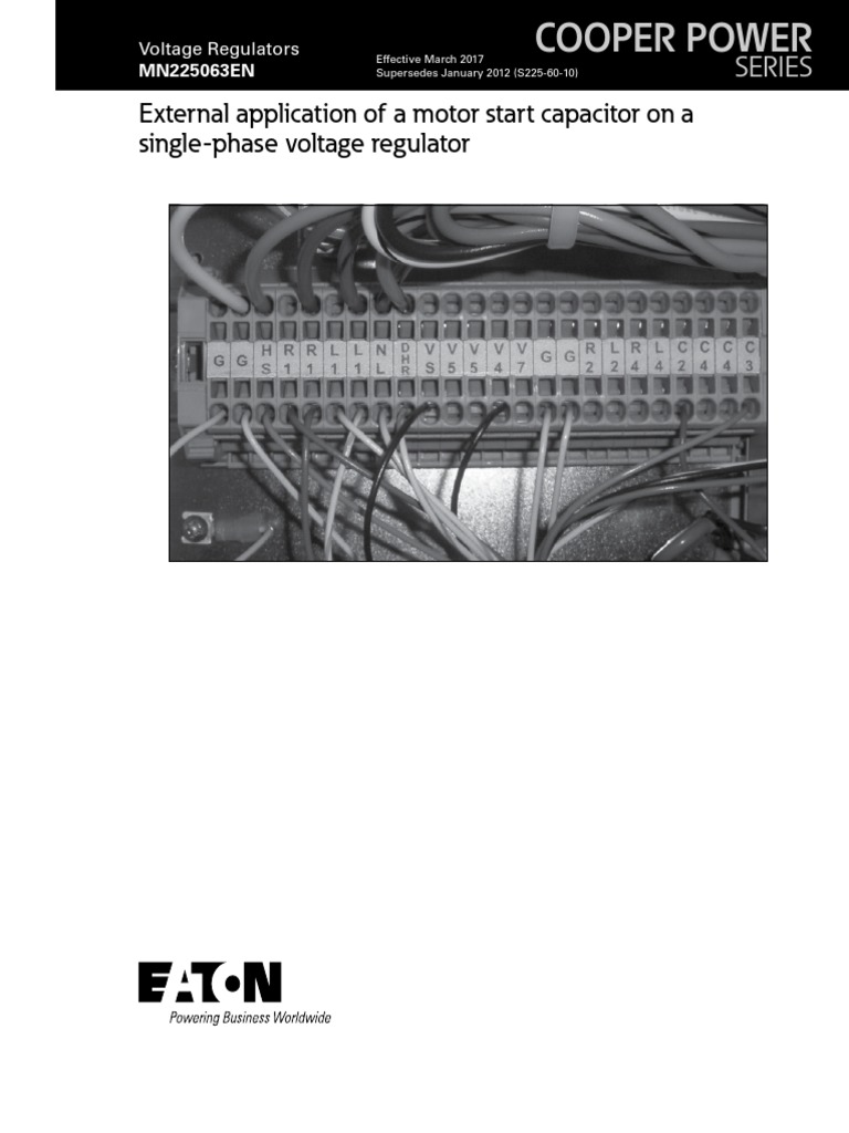 Regulator Capacitor Manual PDF | PDF | Capacitor | Switch