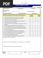 New Joinee Induction Feedback Form | PDF | Business | Employment