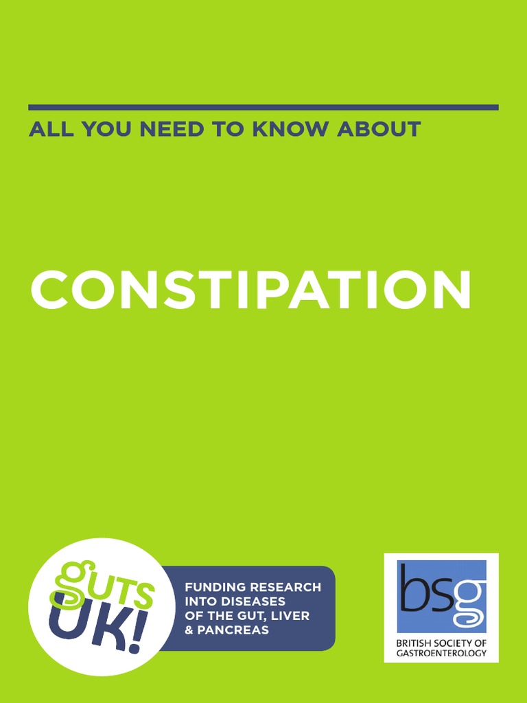 Constipation: All You Need To Know About All You Need To Know About ...