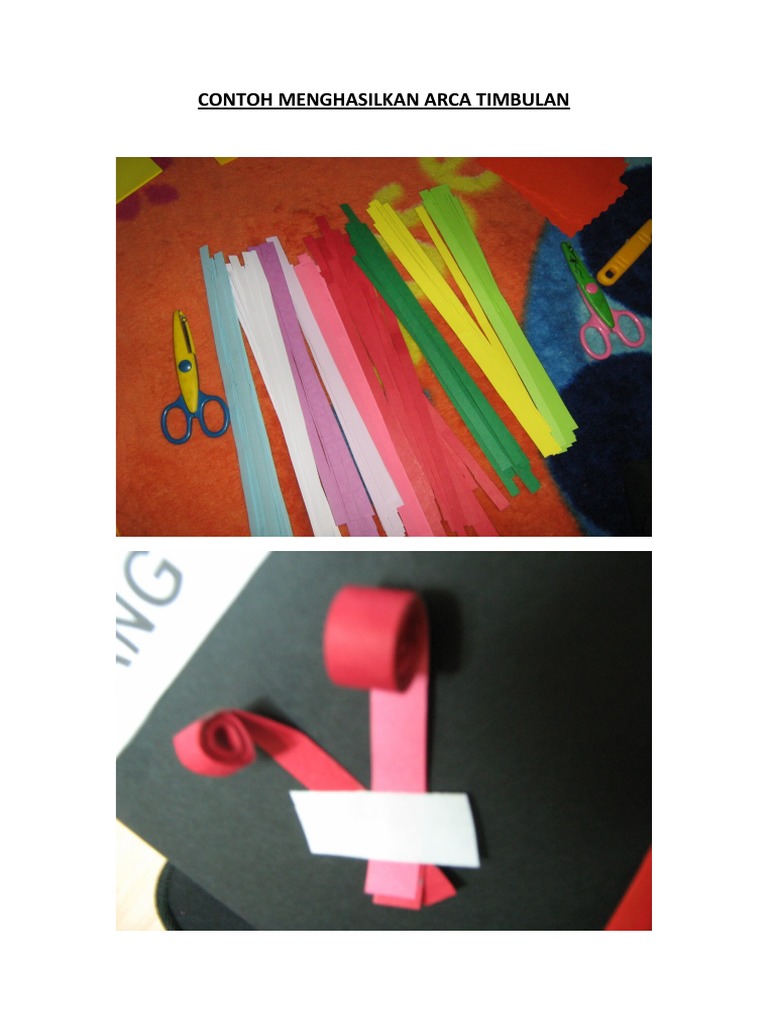 Contoh Menghasilkan Arca Timbulan | PDF
