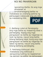 Bahagi NG Dyaryo | PDF