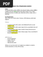 Bank ATM: UML Use Case Diagram Examples | PDF | Automated Teller Machine | Use Case