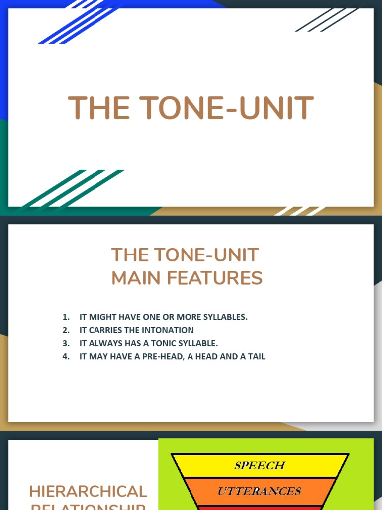 Tone-Unit Structure and Intonation Patterns | PDF | Stress (Linguistics ...