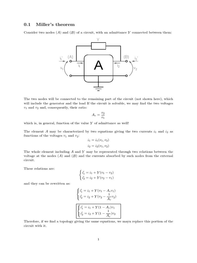 Miller PDF | PDF | Amplifier | Telecommunications Engineering