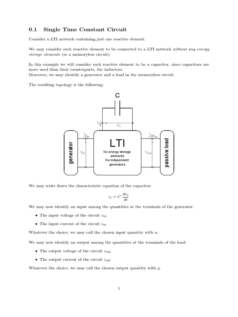 STC Circuits | PDF | Electrical Network | Capacitor