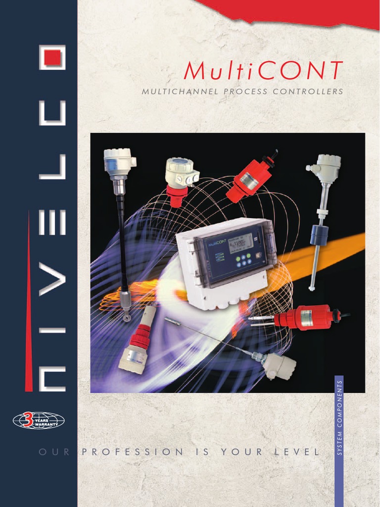 MultiCONT Multi-Channel Process Controller Overview | PDF | Power Supply | Personal Computers