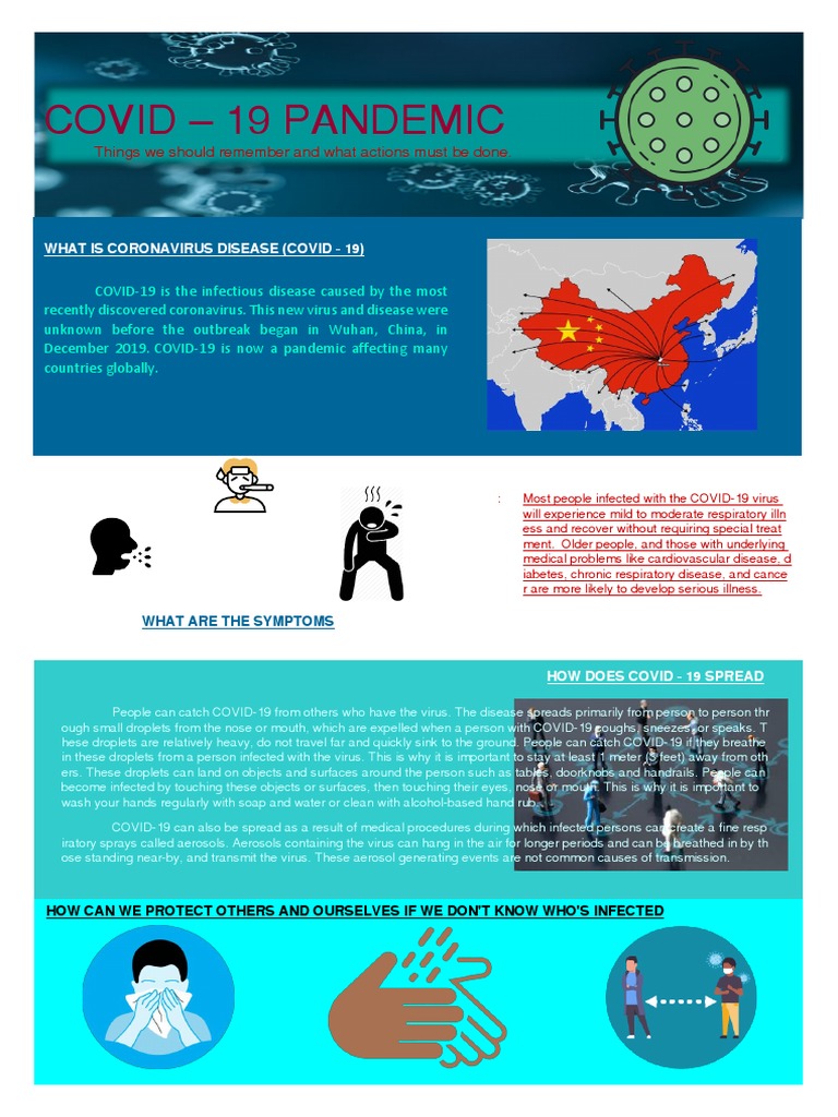 Coronavirus Infographics (NSTP) | PDF | Pandemic | Virology