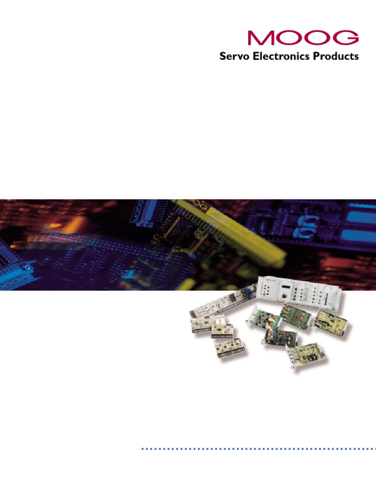 Moog Servoelectronics | PDF | Amplifier | Power Supply