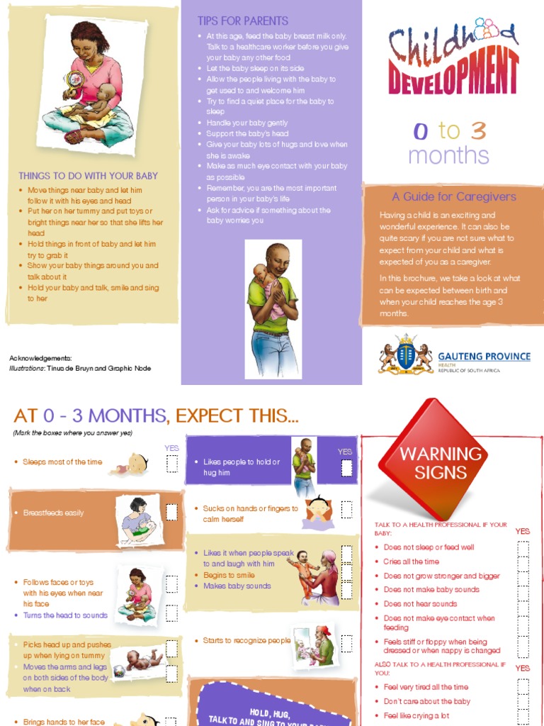 Eci Brochure 0 - 3 Months Final | PDF
