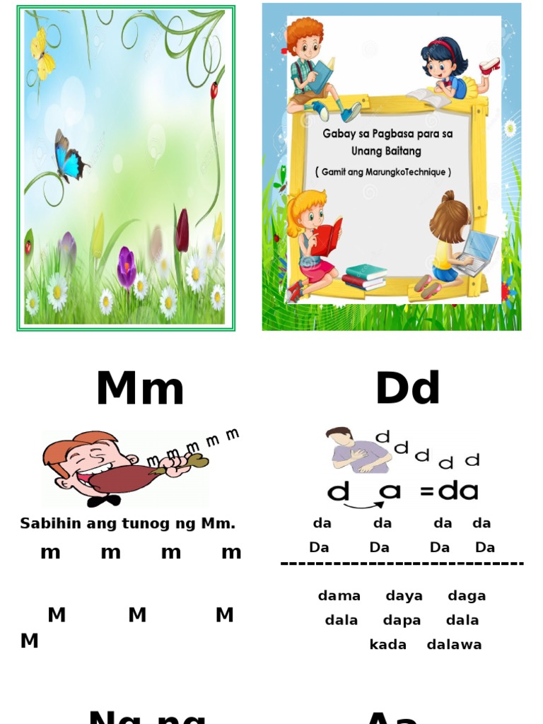 Marungko Booklet | PDF