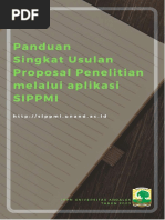 Panduan Pengisian Sippm - Kknt-Inovasi Ipb 2023 (Dirt. Pma Ipb) | PDF