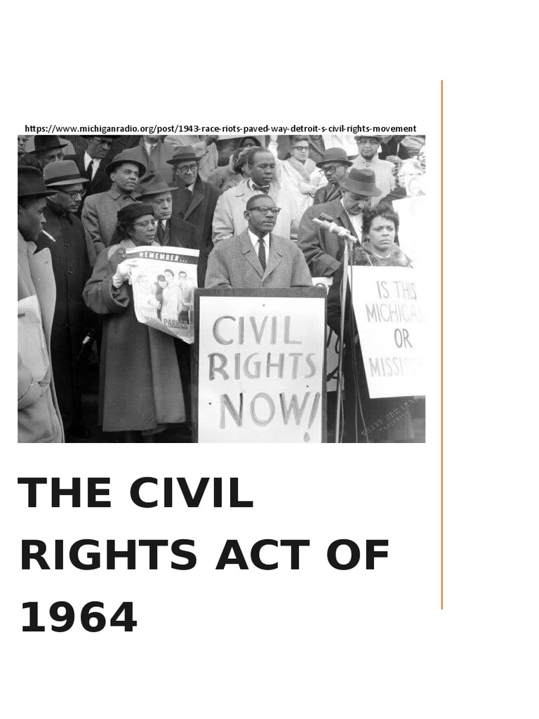 Civil Rights Movement Report | PDF | Jim Crow Laws | Martin Luther King Jr.