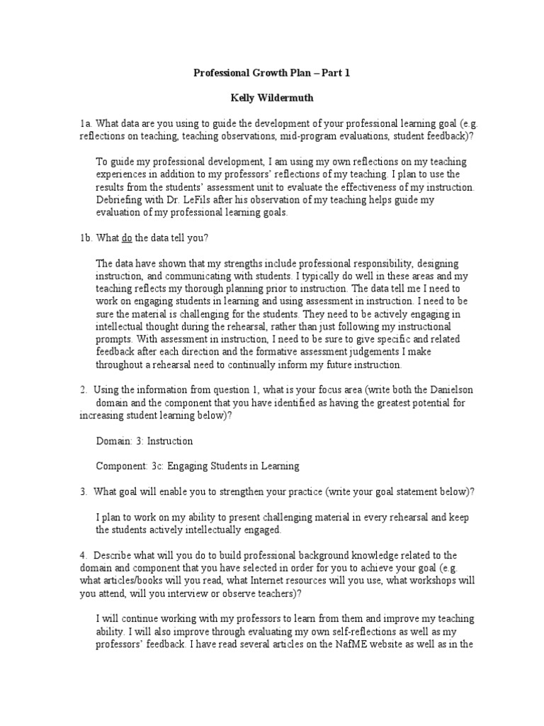 PGP Final | PDF | Teachers | Educational Assessment