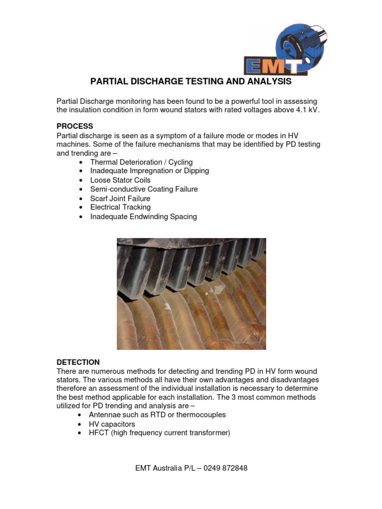 Emt PD Testing | PDF | Electromagnetism | Electrical Engineering