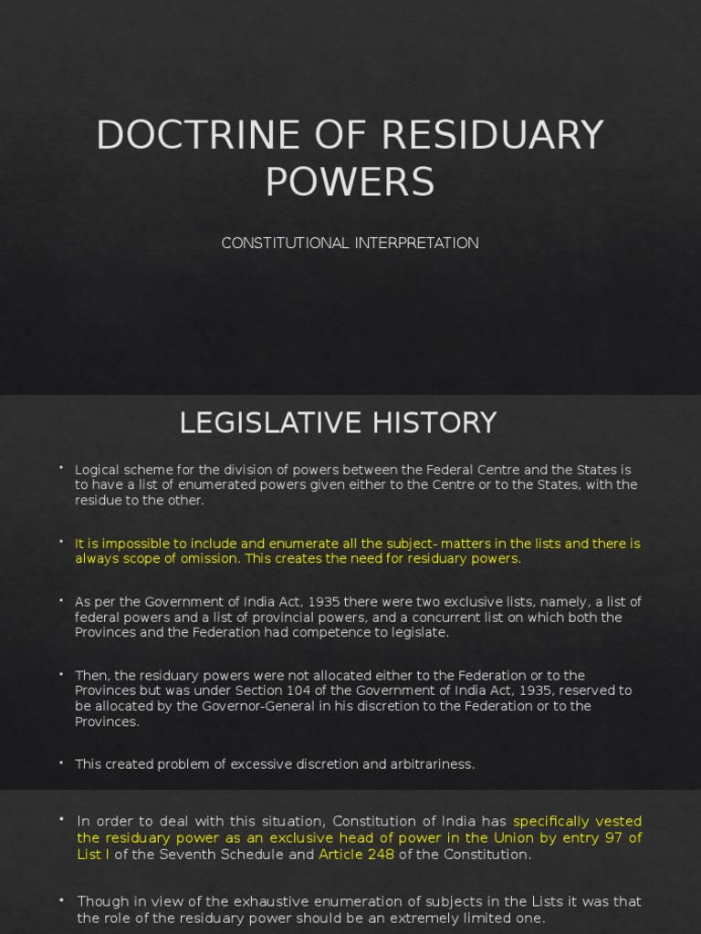 doctrine-of-residuary-powers-pdf-wealth-taxes