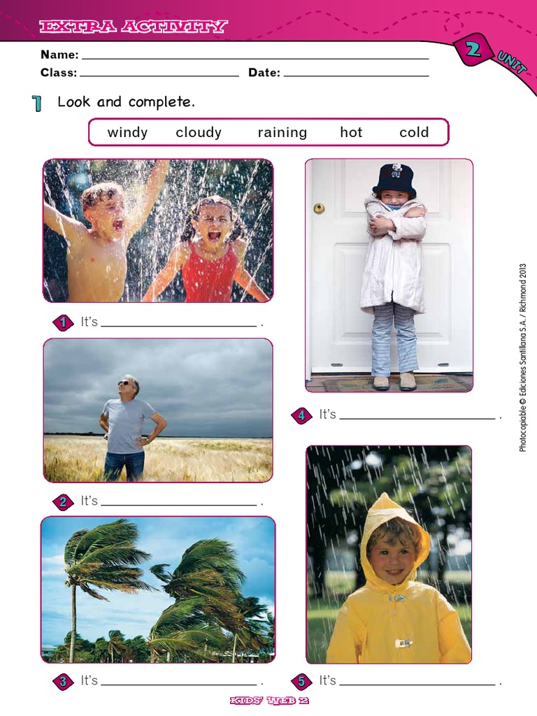 4to GRADO 2da CLASE - UNIT 2 | PDF