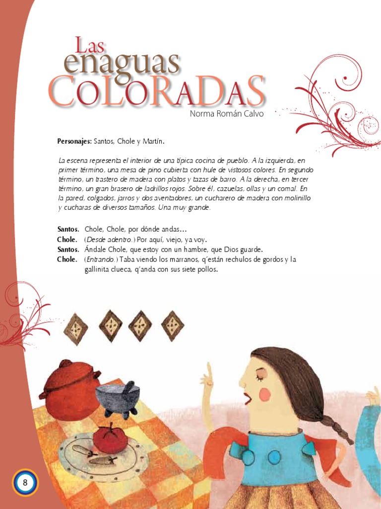 La Enaguas Coloradas | PDF | Puntuación