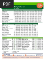 Belfast Derry Bus | PDF | Urban Geography | Transport